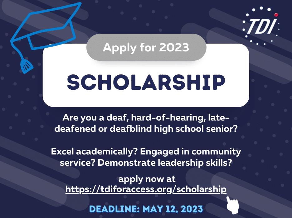 2023 TDI Scholarship Now Accepting Applications - TDI